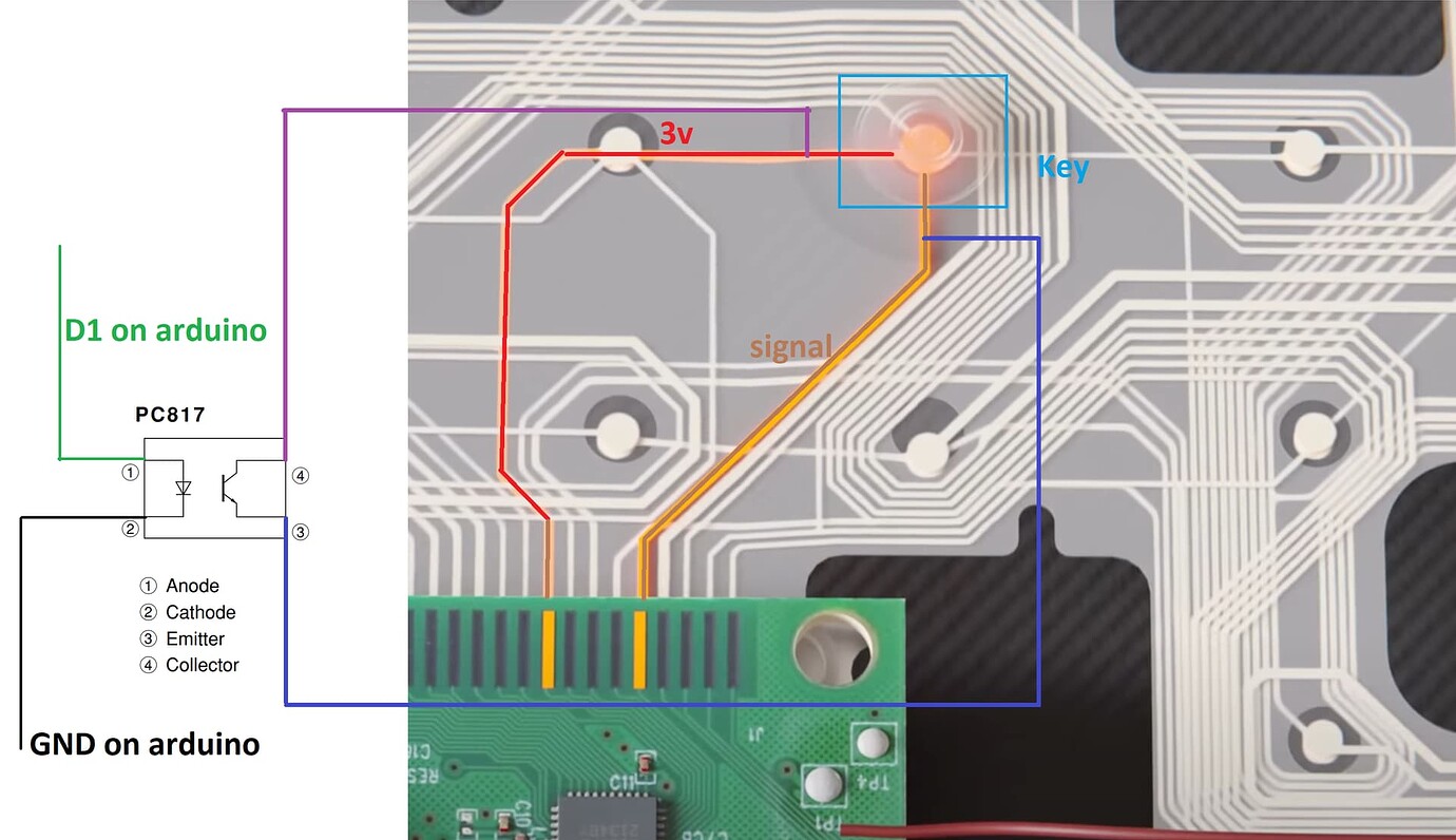 Activating keyboard button with a mosfet and arduino - General Guidance - Arduino Forum