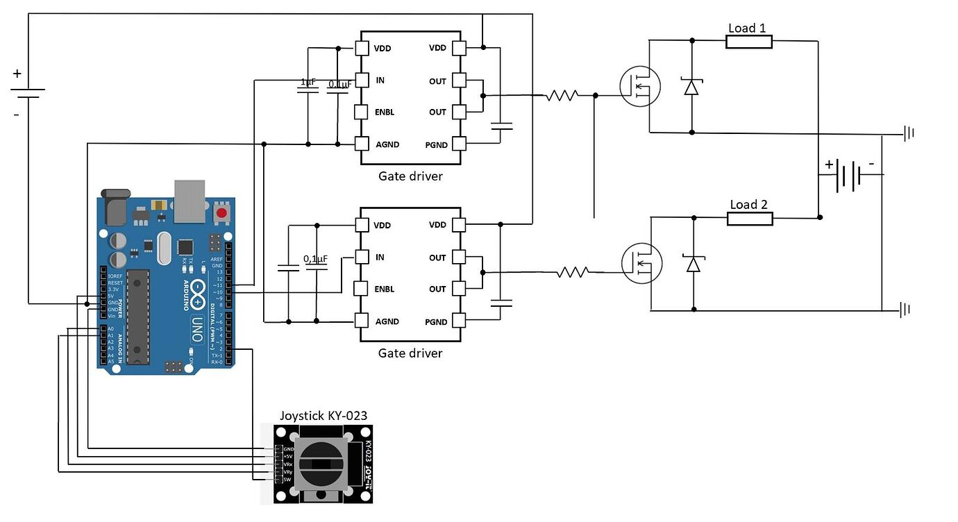 Driving parallel MOSFET individually - General Electronics - Arduino Forum