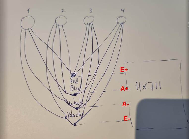 Load cell x 4 - 4 wires each load cell, 4 cells to HX711 - Sensors ...