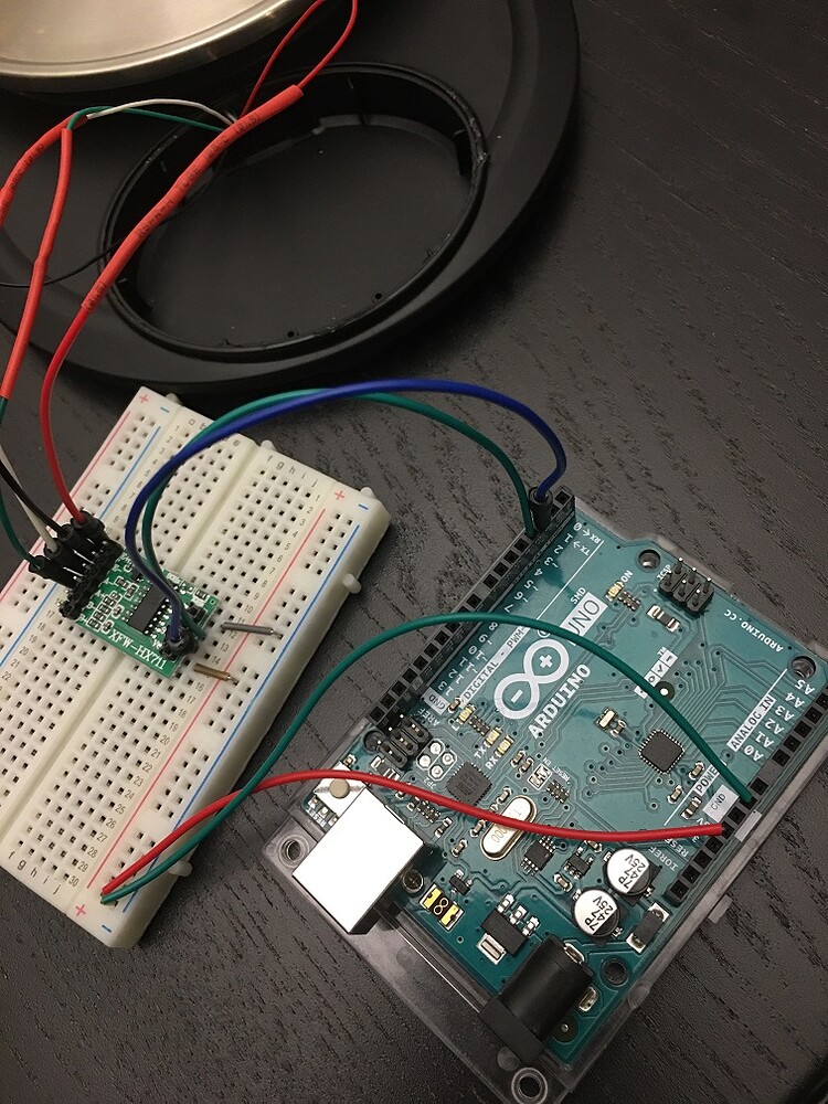 HX711, 5kg Load Cell, Arduino Uno showing constant -1 reading - General ...