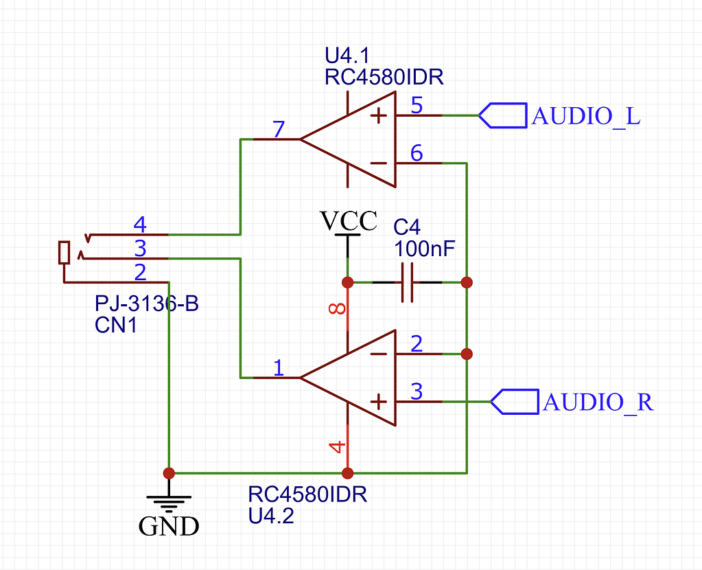 Help with simple headphone amp design on ESP-32 - Audio - Arduino Forum