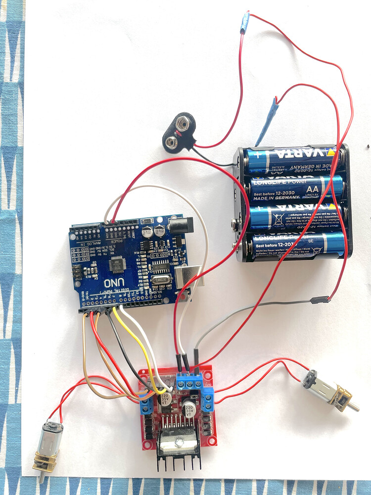 L298N - Motor A will not reverse - Motors, Mechanics, Power and CNC - Arduino Forum