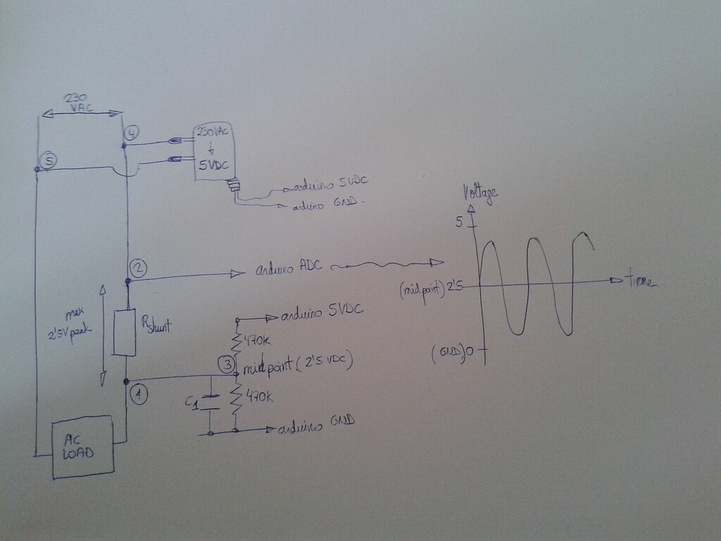 Sensor Low Ac Current With Shunt Question About Ground Sensors