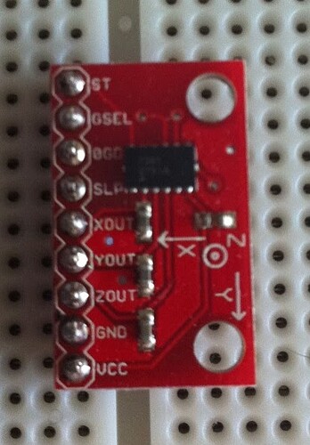 Accelerometer output unsteady - Sensors - Arduino Forum