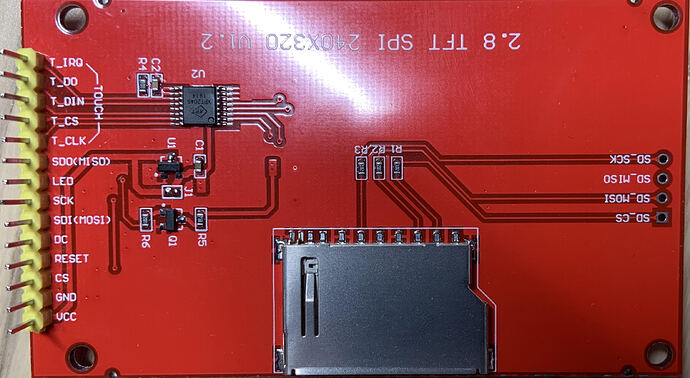 Wiring 2.8' TFT SPI - Displays - Arduino Forum