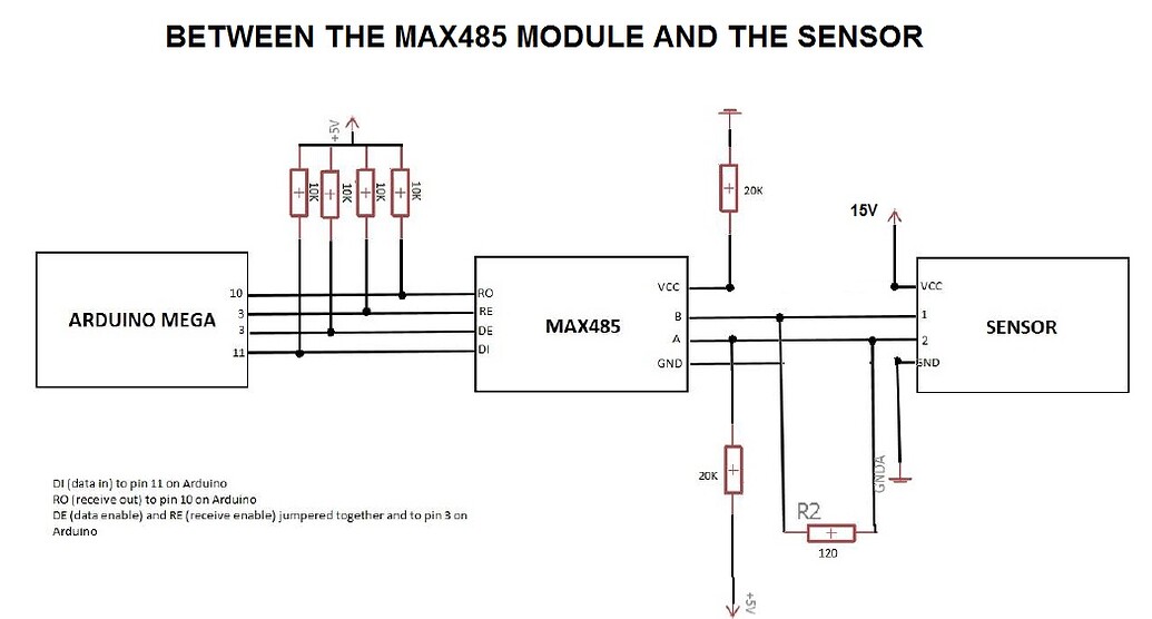 One Arduino multiple sensors RS485 - General Guidance - Arduino Forum