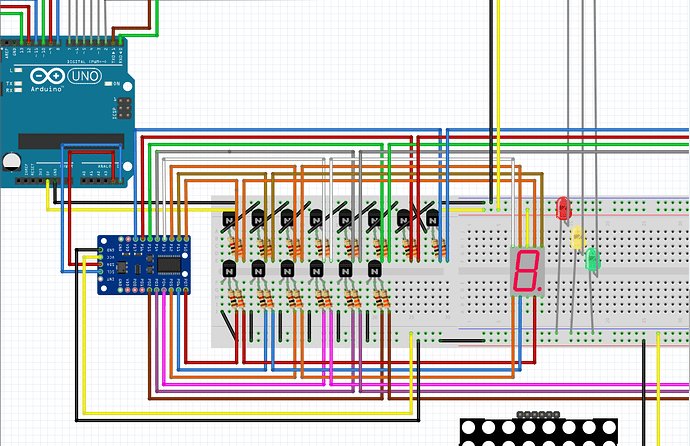 Need Help with Dim 7-Segment LED Displays Using PCF8575 - Displays - Arduino Forum