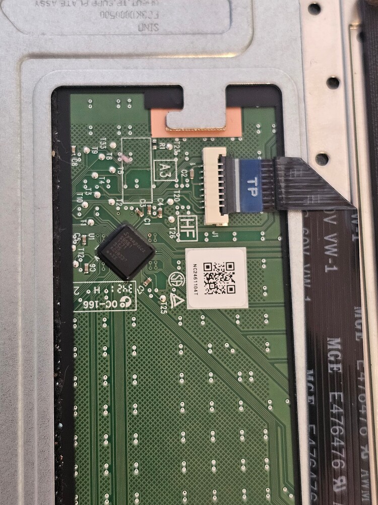 Touchpad pinout - Device Hacking - Arduino Forum