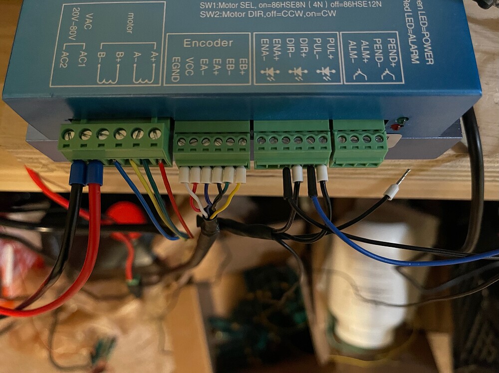 closed loop stepper won't move more than 1 step - Motors, Mechanics ...