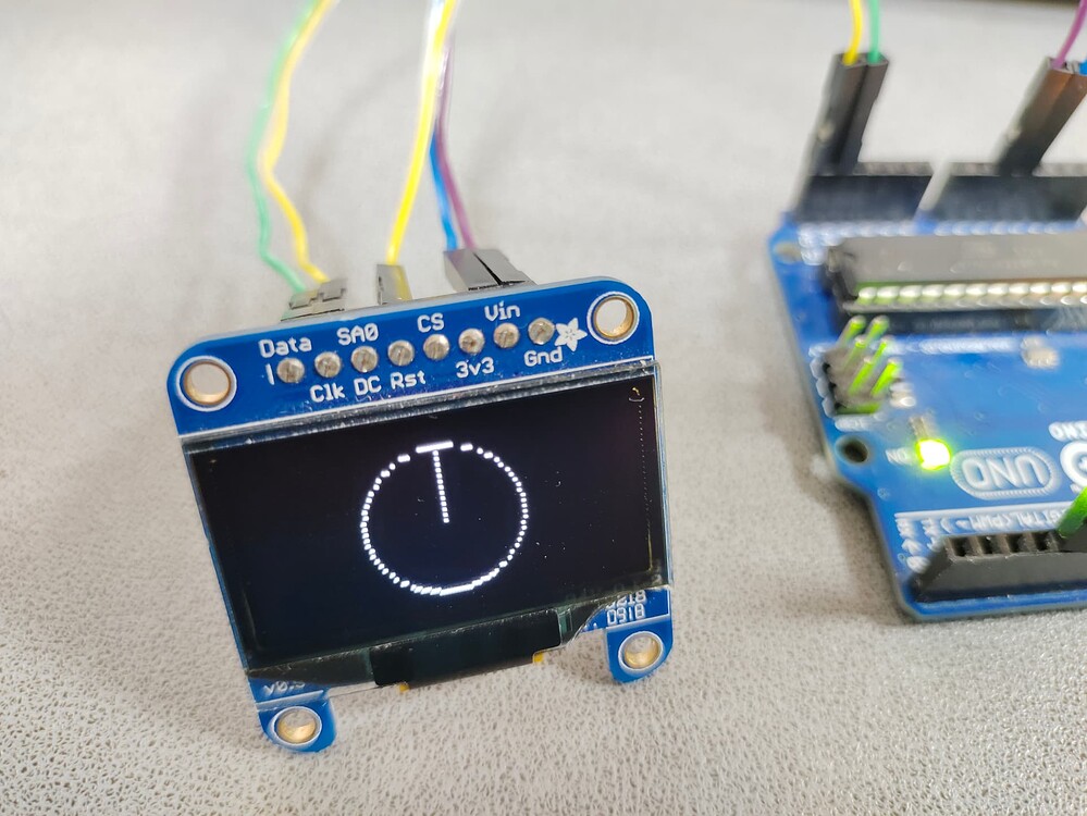 Oled Display/ displaying images on an oled display - Displays - Arduino ...