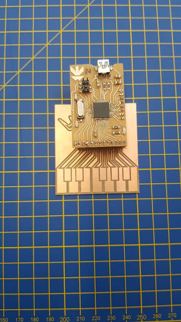 Help me code my Leonardo with capacative 'Charlie Brown' keyboard ...