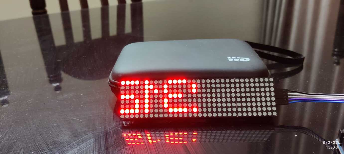 LED matrix word mirrored - LEDs and Multiplexing - Arduino Forum