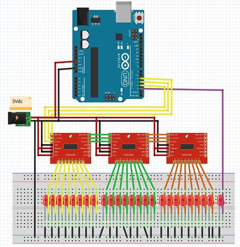Controlling 25 LED's with an Arduino - General Electronics - Arduino Forum