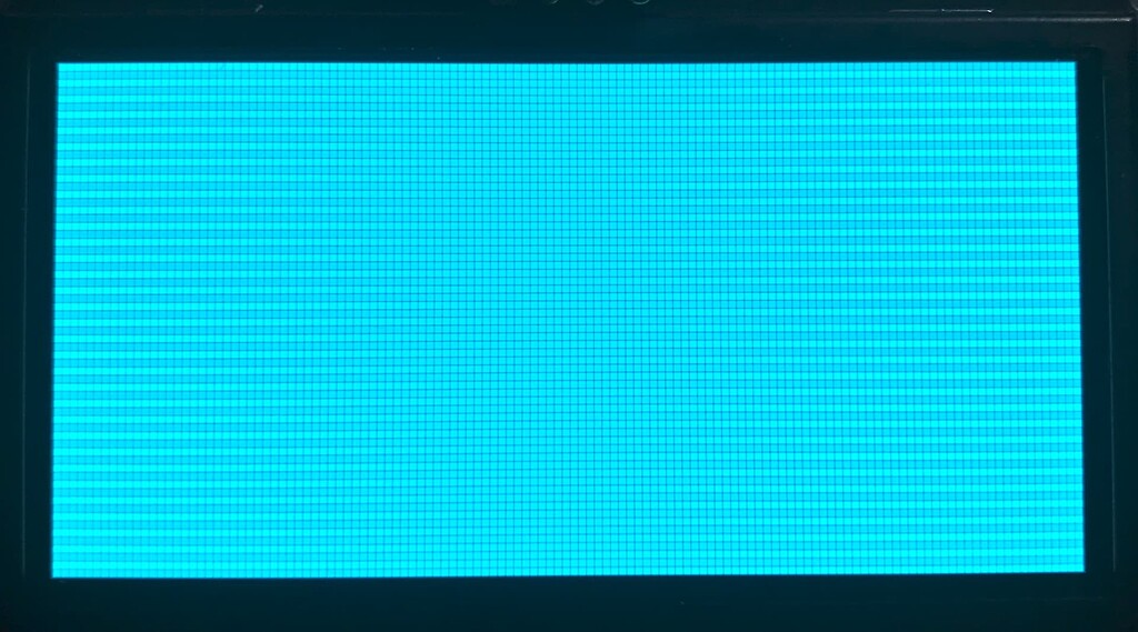 Ssd1309/oled 2,42" 128/64. Every second row of pixels has reduced ...