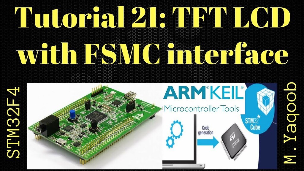 if I wanted to use mcufriend library on keil (STM32), would it work ? - Displays - Arduino Forum