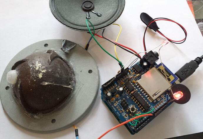 Code for PIR sensor + Adafruit Wave Shield - General Guidance - Arduino ...