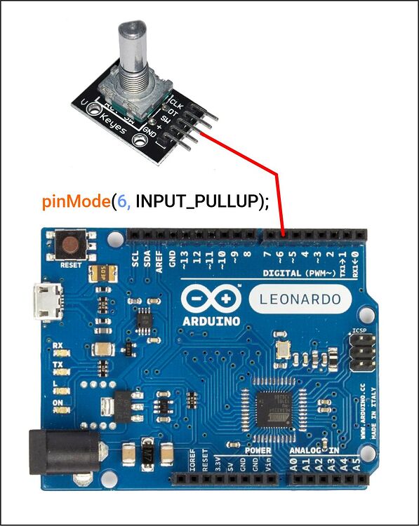 ¿Cómo conectar correctamente el pulsador del encoder rotativo ky-040? - Hardware - Arduino Forum