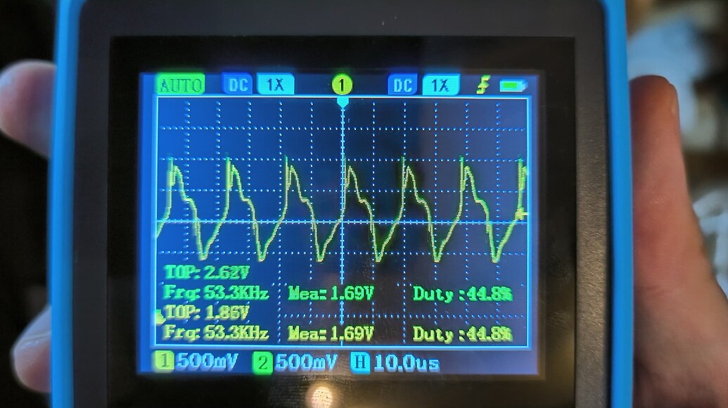 High frequency AC current measurement for induction heater - General ...