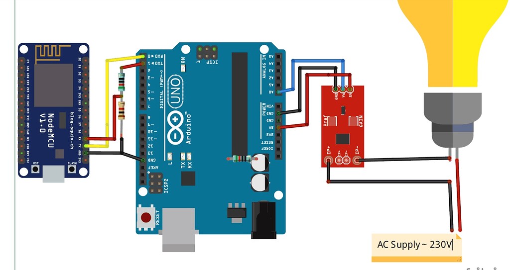 Uno + NodeMCU 12E wiring - General Electronics - Arduino Forum