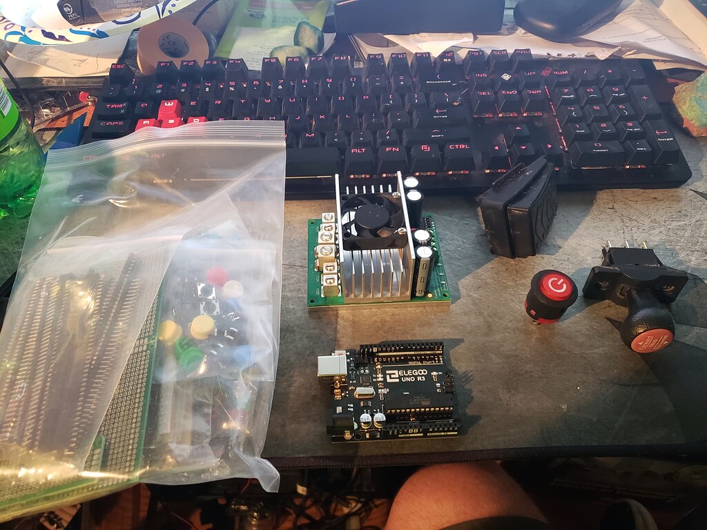 Power wheel esc setup using uno and 2x60 sabertooth - General Guidance ...