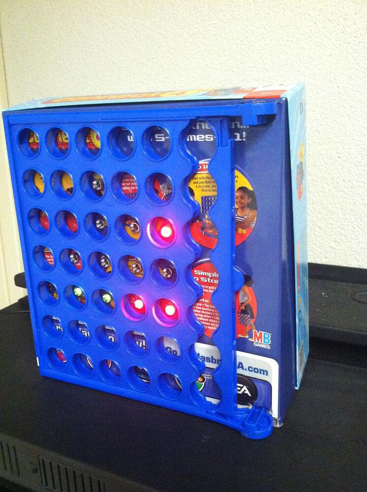 Connect 4 Binary Clock! - Showcase - Arduino Forum