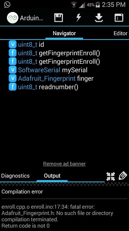 i need help with arduinodroid - Programming - Arduino Forum