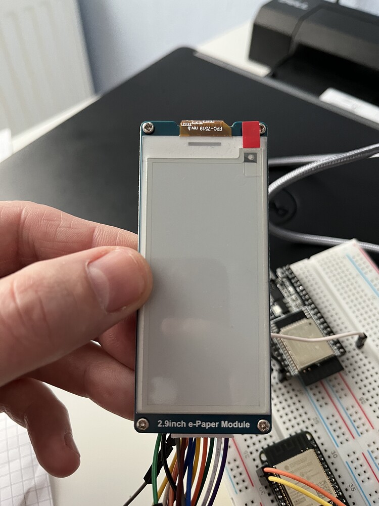 Waveshare E-Paper Display keine Anzeige - Deutsch - Arduino Forum