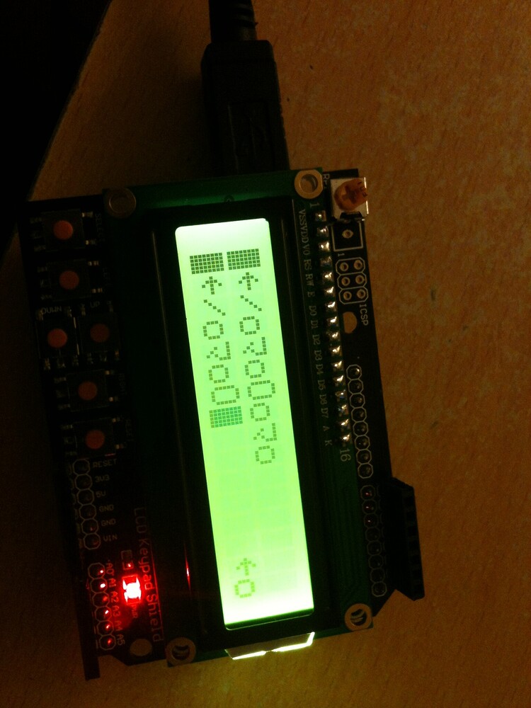SOLVED Tricky software problem with LCD Keypad Shield and LiquidCrystal library - Displays ...