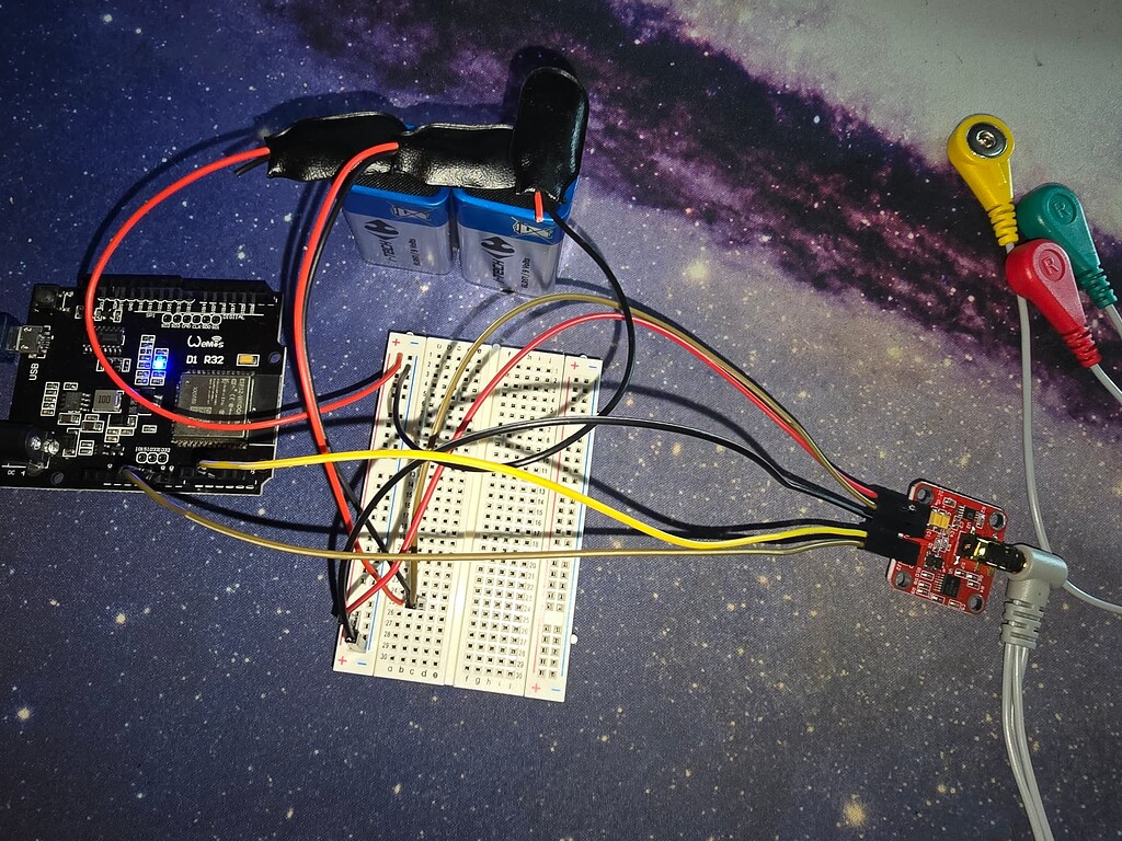 EMG sensor with ESP32 always returns 4095 - Sensors - Arduino Forum