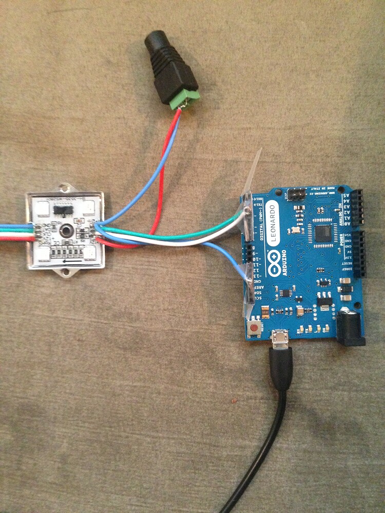 Arduino noob...Only one pixel is blinking. - Programming - Arduino Forum