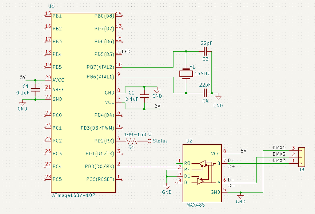 Accelstepper And Adafruit Neopixel Libraries Interfering When Using Atmega168p 3rd Party