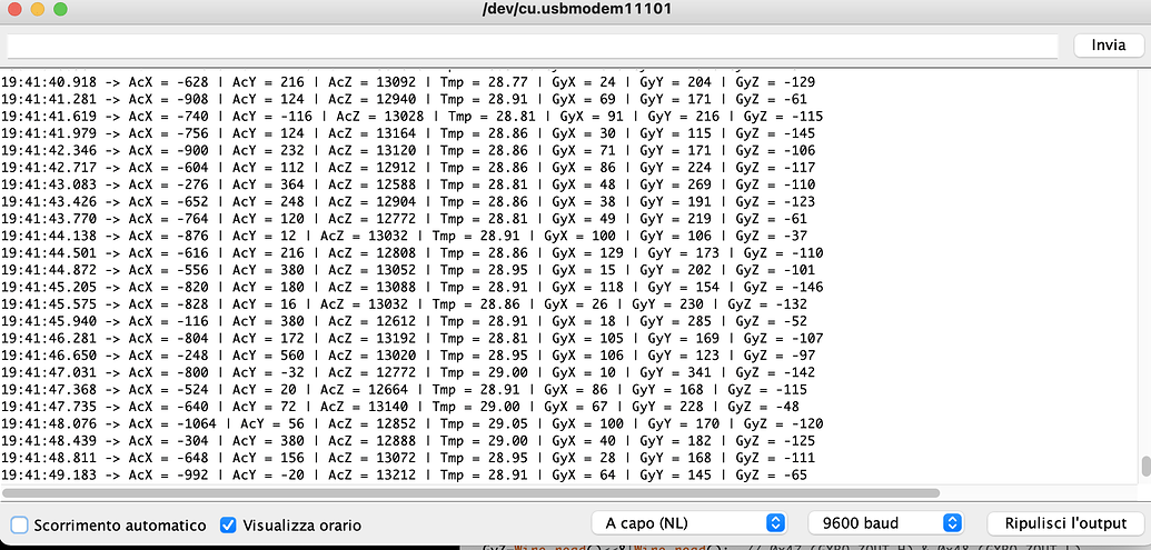 How To Read Gy 521 Data Sensors Arduino Forum 