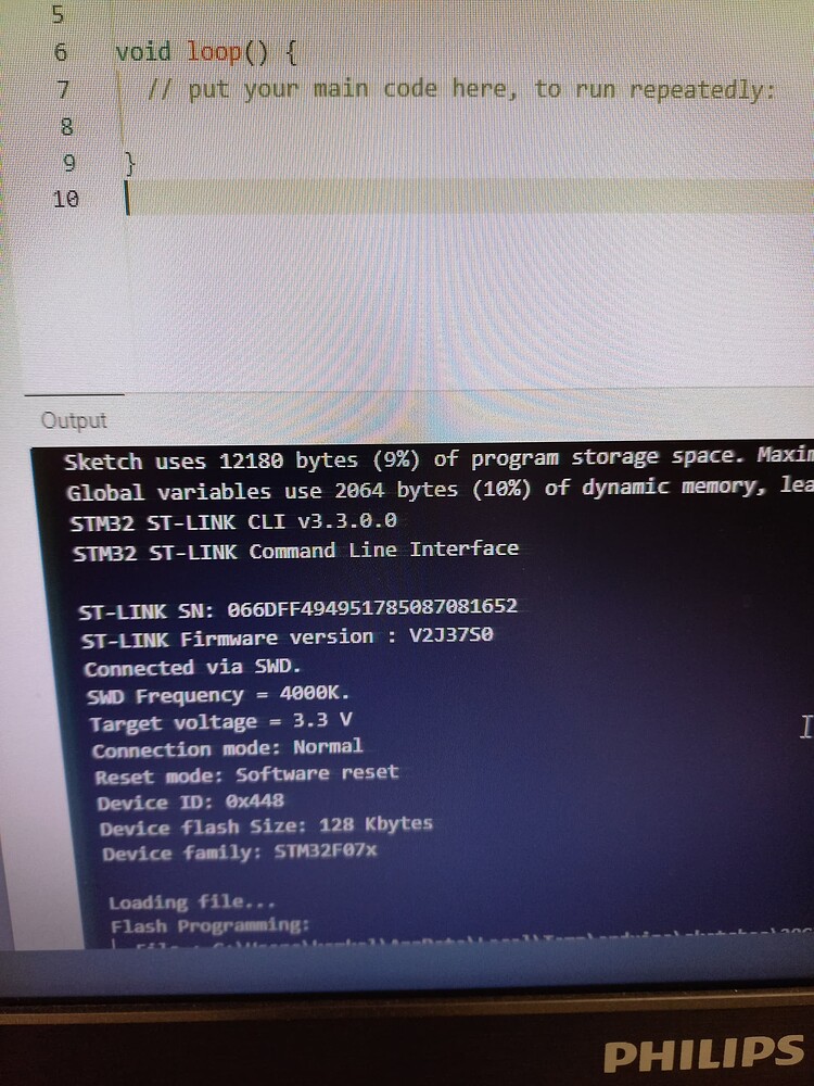 Arduino Doesnt See The Stlink Programmer Nicla Sense Me Arduino Forum