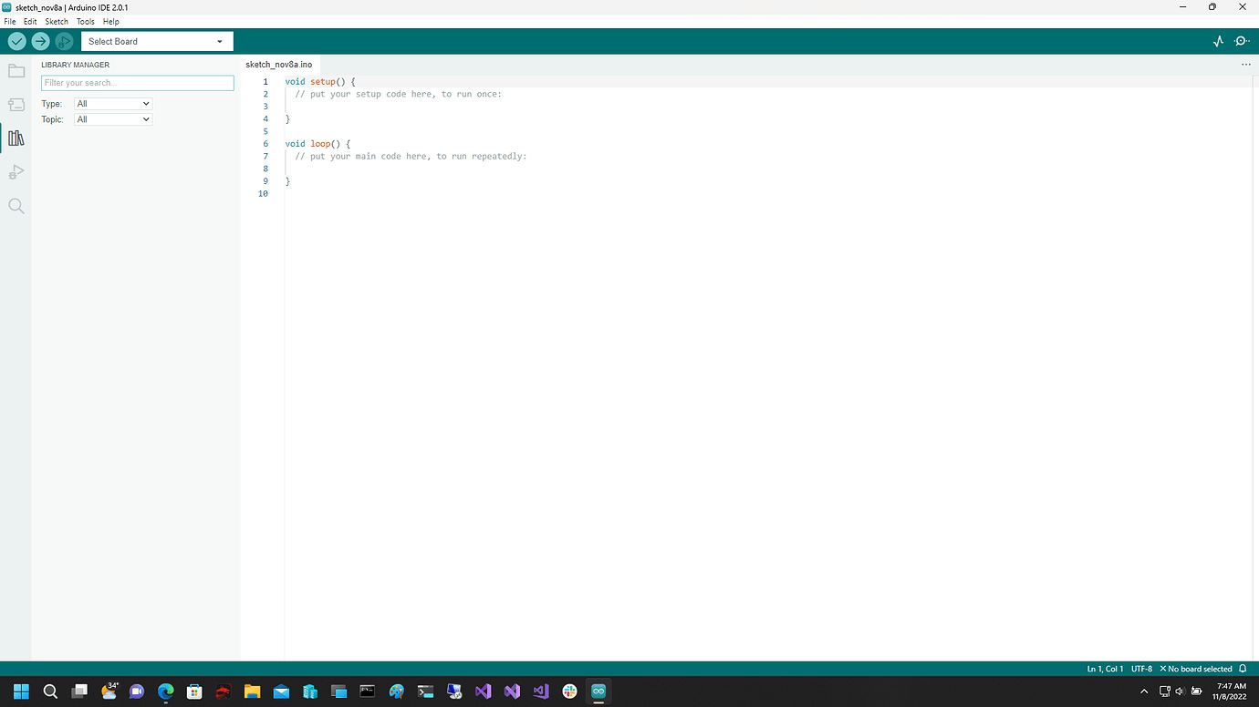 Libraries don't appear in the Library Manager - IDE 2.x - Arduino Forum