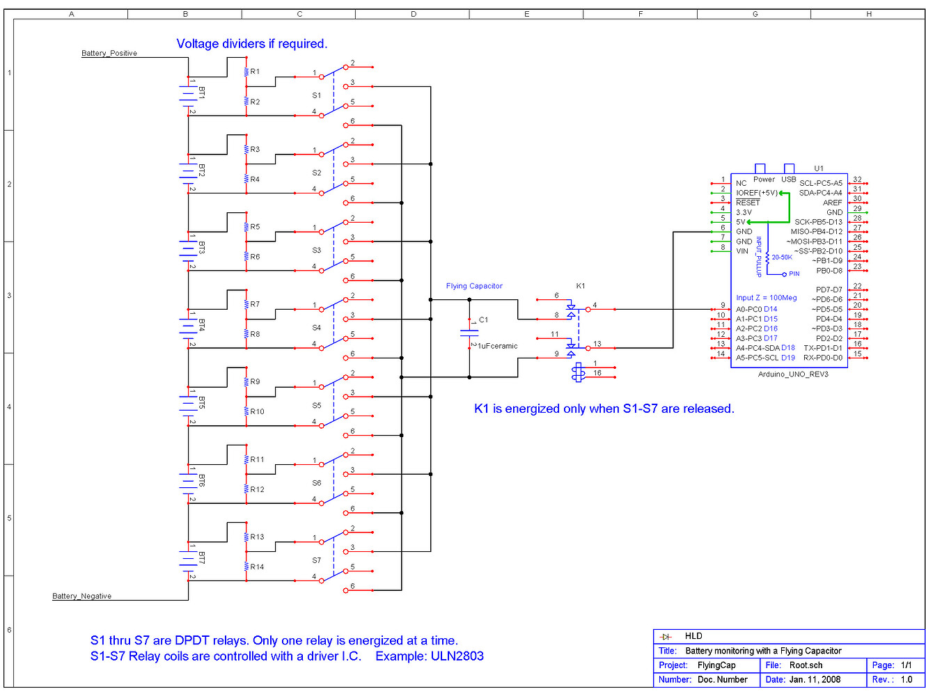 Flying capacitor circuit 20s battery pack - General Guidance - Arduino ...