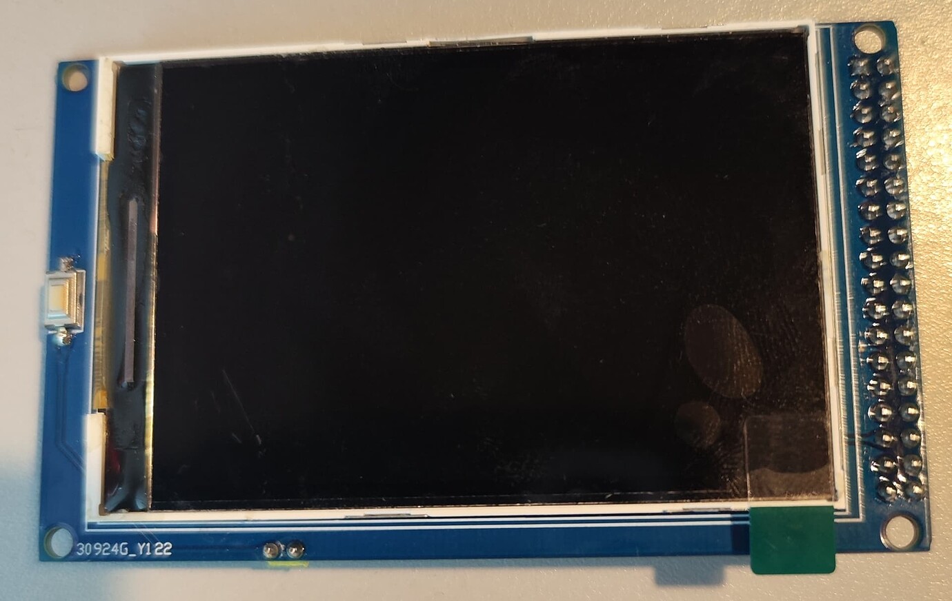 3.2" TFT LCD display white screen - Displays - Arduino Forum