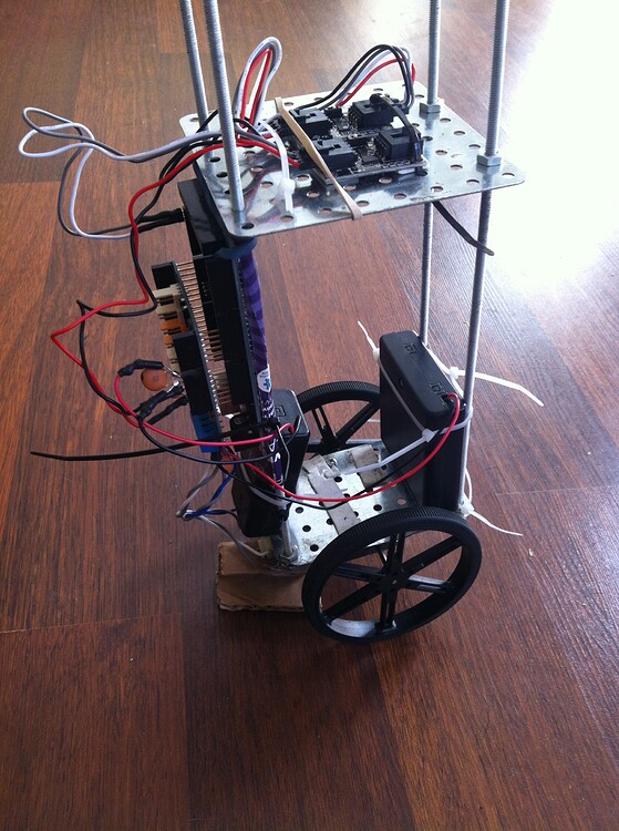 help! sensor failure due to motors - balancing robot almost working - General Guidance - Arduino ...