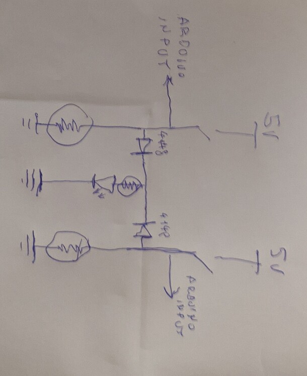 One Led For 18 Buttons Leds And Multiplexing Arduino Forum
