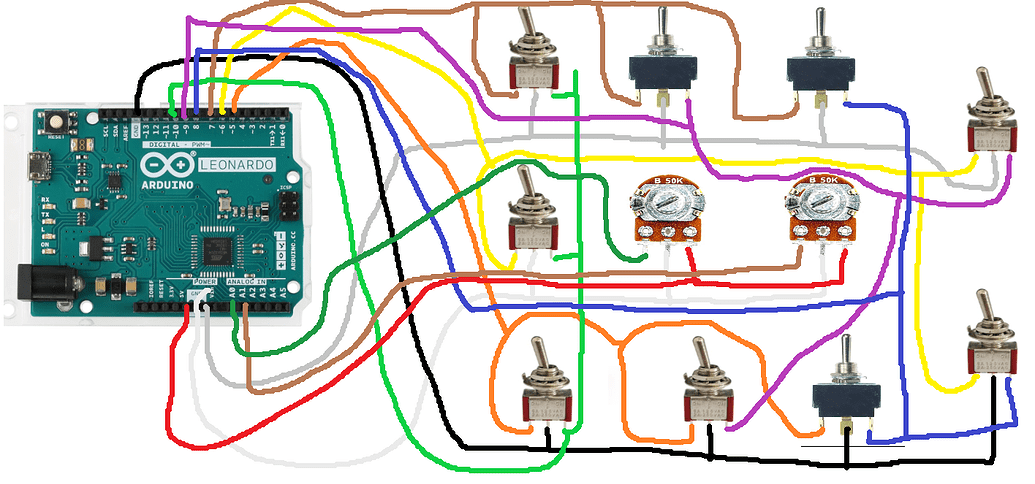Help with USB leonardo button box - General Guidance - Arduino Forum