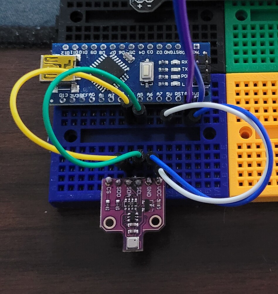 Arduino Nano, BME680, and LCD1602 - Sensors - Arduino Forum