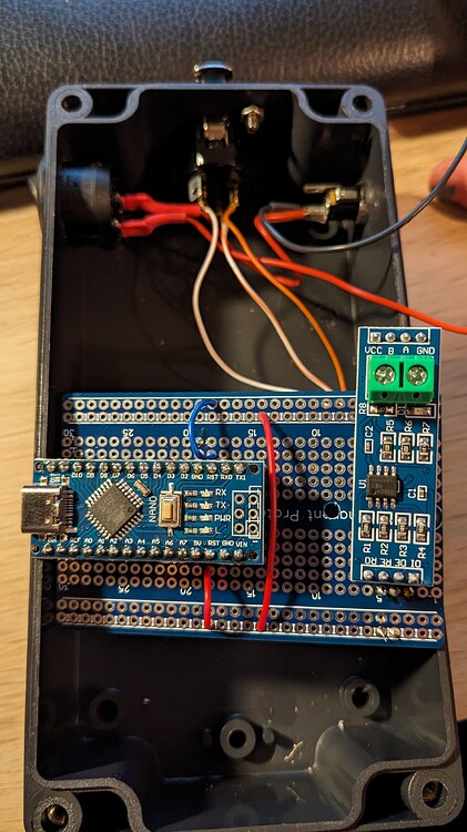 Simple dmx controller, no output - LEDs and Multiplexing - Arduino Forum