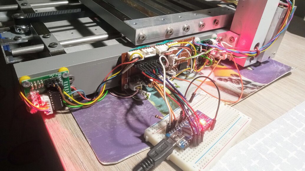 GRBL 2 axis movement problem - Motors, Mechanics, Power and CNC - Arduino Forum