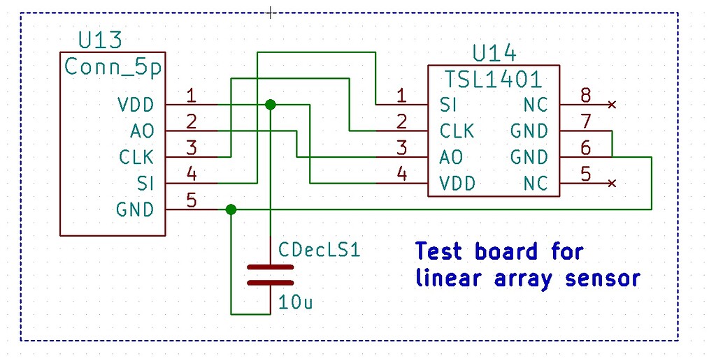 Problem interfacing TSL1401CL line sensor and Arduino Due - Sensors - Arduino Forum