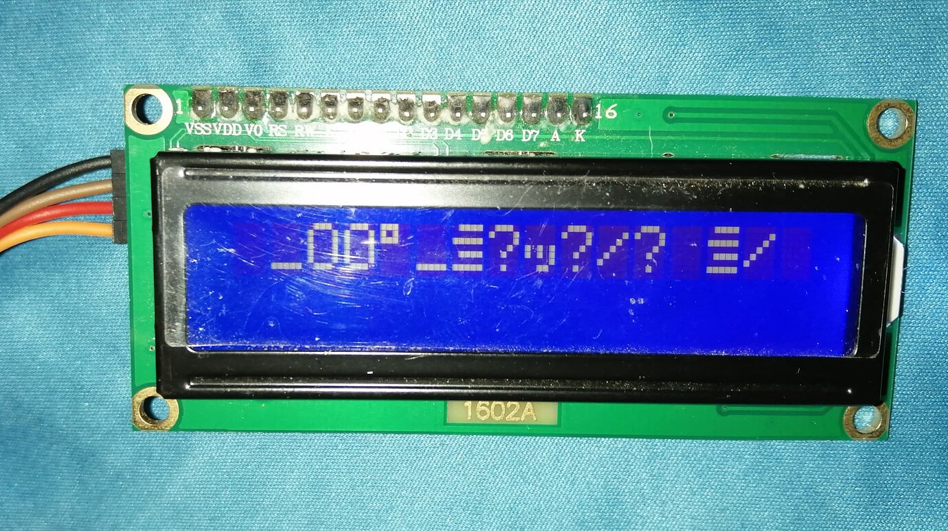LCD displays weird characters - Displays - Arduino Forum