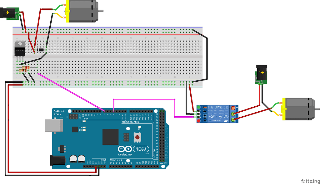 12V and 6V DC Pumps Connections - General Guidance - Arduino Forum