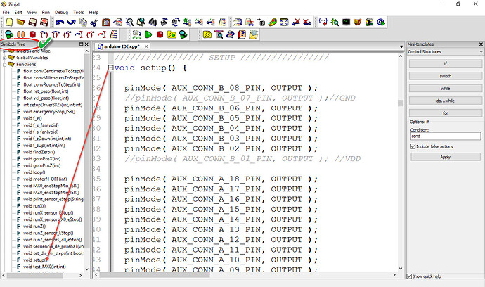 REQUEST: TREE SYMBOLS VIEW on STANDARD ARDUINO IDE - Libraries ...