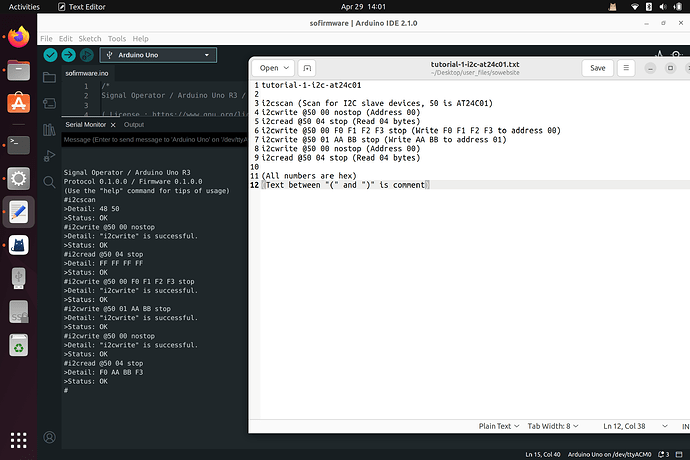 Easy way to test/debug/drive I2C and SPI (Step-by-step tutorial) (Open ...