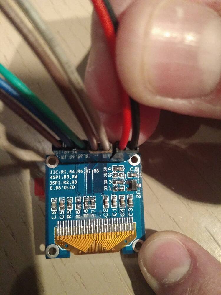 Running a 7 pin OLED with 4 pins (I2C) - Displays - Arduino Forum