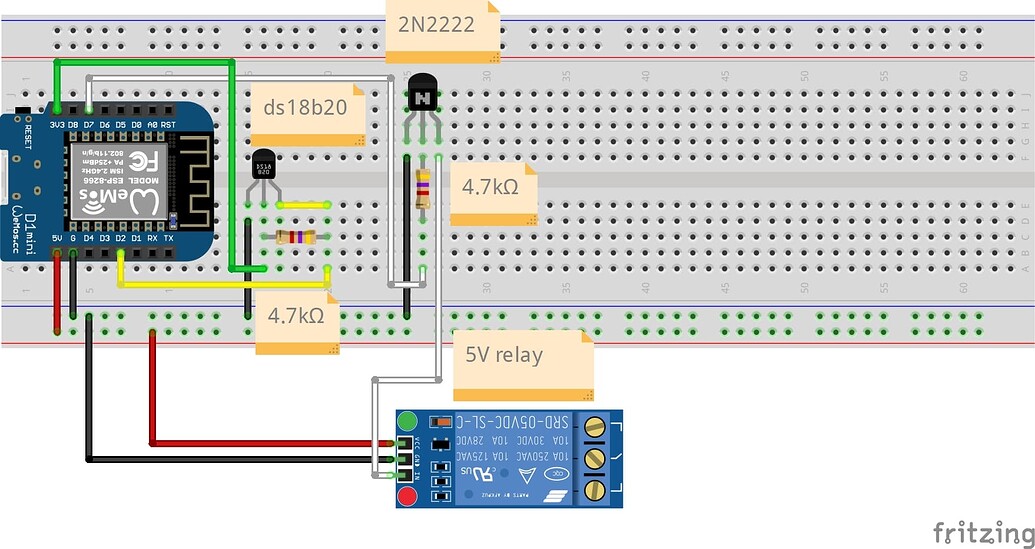 ESP8266, ds18b20 and relay problem - Page 2 - Programming - Arduino Forum ESP8266, ds18b20 and relay problem - Page 2 - Programming - Arduino Forum