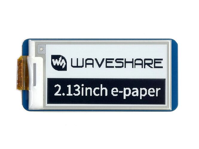 GxEPD2 Waveshare Pico-ePaper-2.13 V3 & Raspberry Pico W - Displays - Arduino Forum